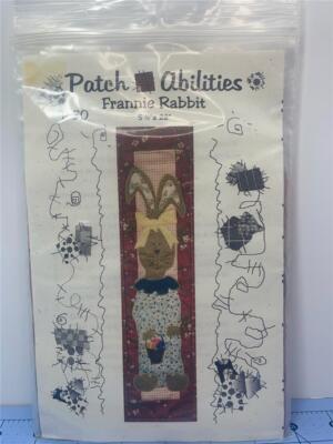 PATCH ABILITIES, INC. Quilt Kit - FRANNIE RABBIT - P50 - 5.5" x 22" | eBay