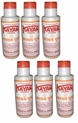 6 Bottles x KAYAM CHURAN 100G each- AYURVEDIC Herbal - DIGESTION ...