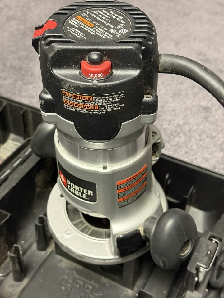 Porter Cable 890 - 8902 Type 2 Heavy Duty Router W/8901 Type 2 Fixed ...