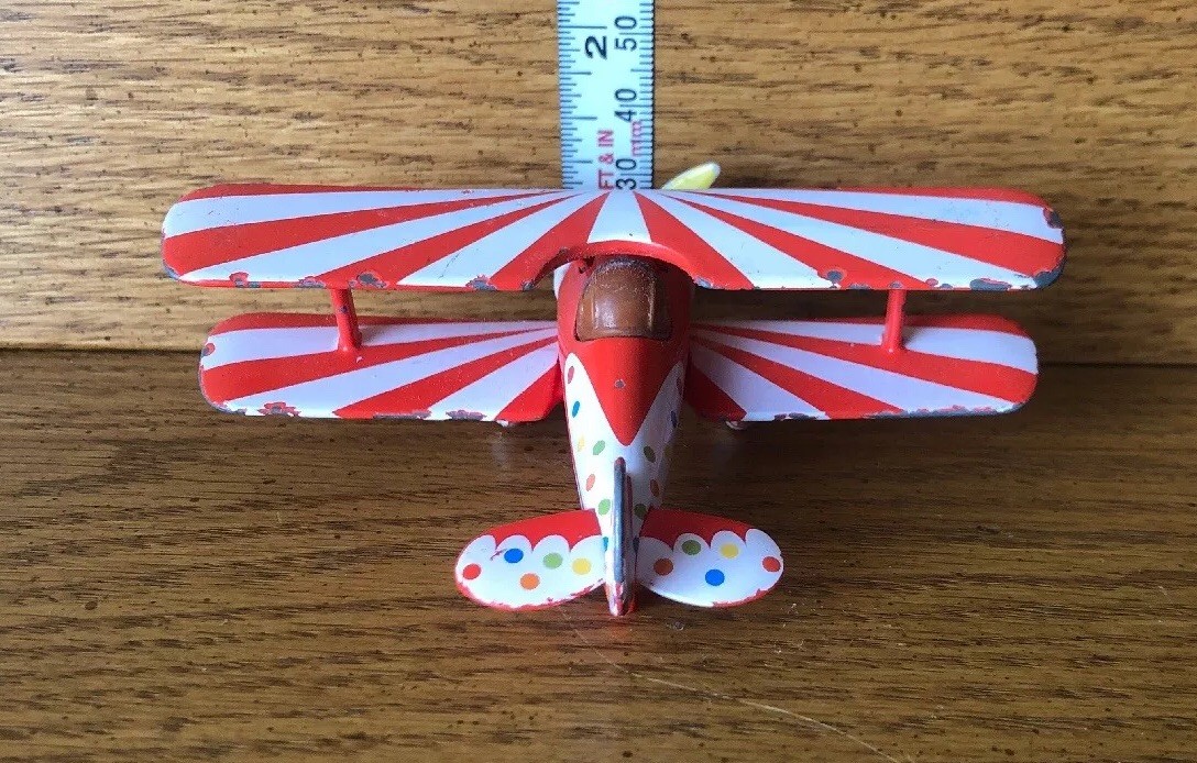 DISNEY PIXAR PLANES LEADBOTTOM PREMIUM DIECAST PLANE CARS BIPLANE HTF ...