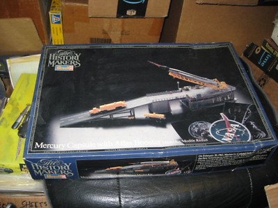 Parts Sealed Mercury Capsule w/Atlas Booster in 1/110 scale by Revell ...