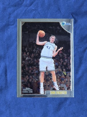 1998-99 Topps Chrome #154 Dirk Nowitzki Rookie Card RC Dallas Mavericks ...