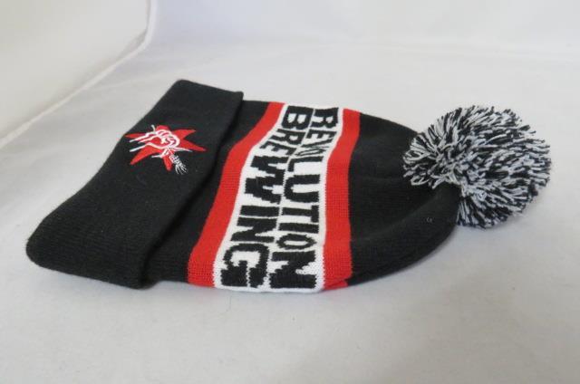 REVOLUTION BREWING Winter Hat Beanie Pom Pullover - Chicago BEER Adult ...