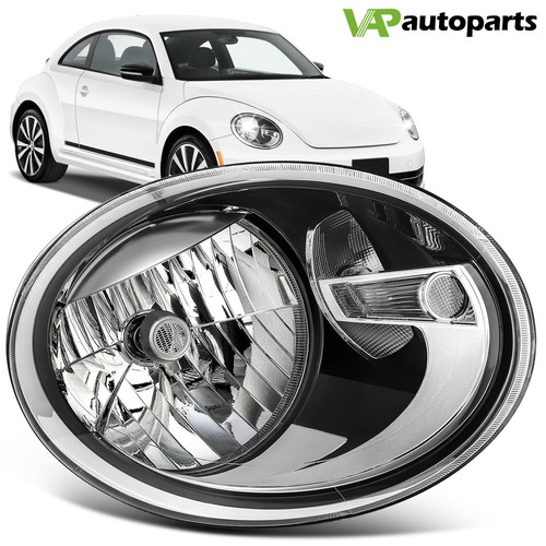 Fits VW BEETLE 2012-2019 Headlight Assembly Set Right Passenger Side ...
