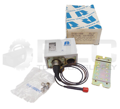 NEW RANCO 016-166 FAN CYCLING HIGH PRESSURE CONTROL SWITCH 50-150PSIG ...