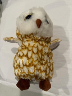 TY BEANIE BOOS Swoops the Owl (9 inches) No Tag & Sparkley Eyes | eBay