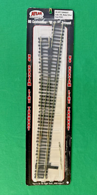 Atlas HO Code 100 #8 Left Hand Turnout #285 New in Package | eBay
