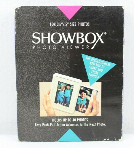 Showbox Photo Viewer Holds 40 Photos Remarkable 3in1 For 3 1/2" x 5 ...