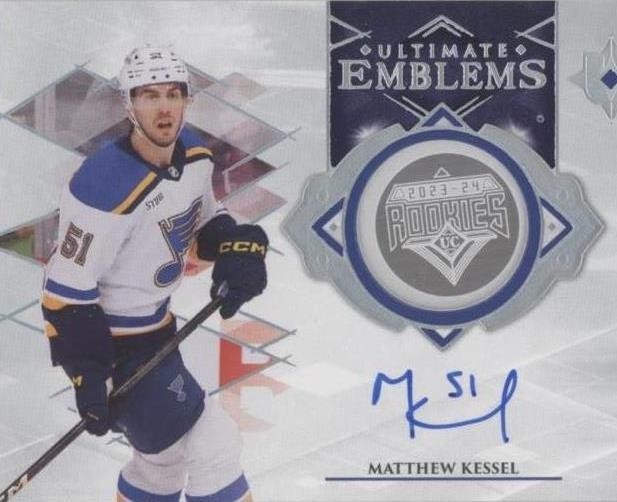 2023-24 Upper Deck Ultimate Collection - Ultimate Emblems Autographs ...