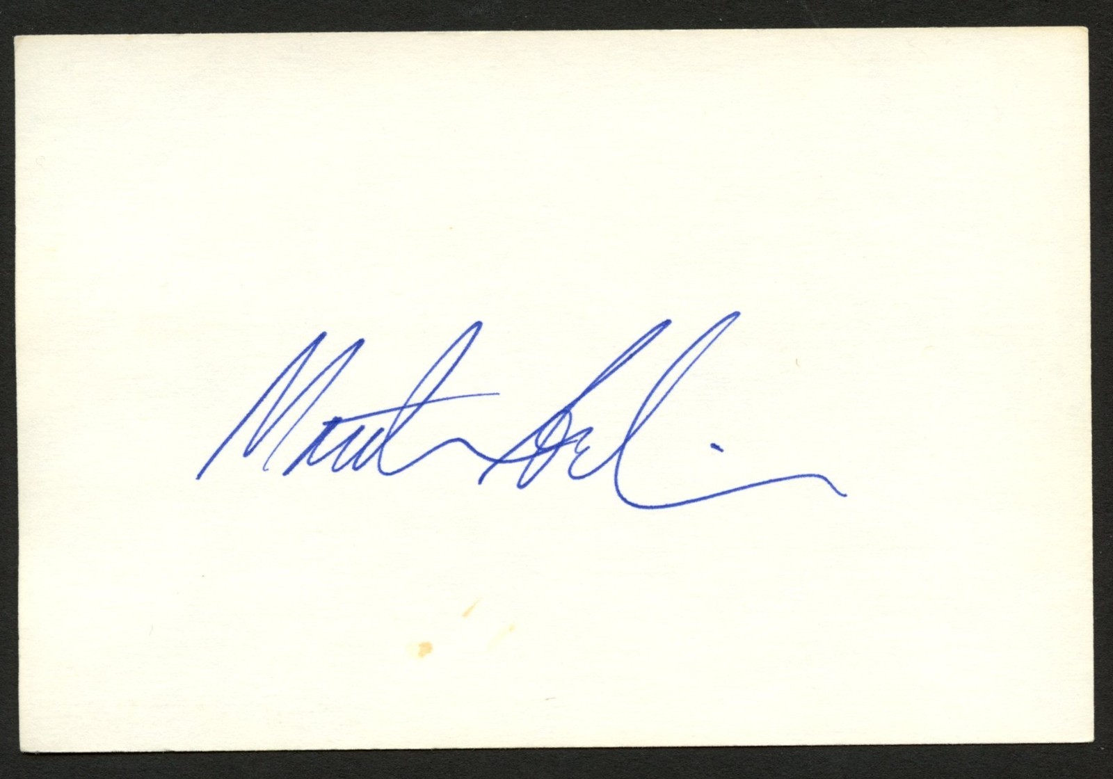 Matthew Arkin signed autograph 4x6 Cut Actor Acting Instructor & Author ...