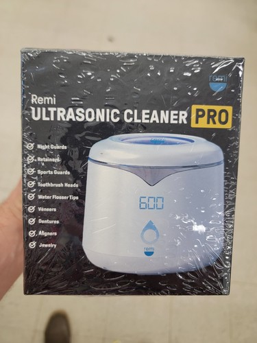 Remi Ultrasonic Cleaner PRO for Retainers/ Aligners/Dentures / Jewerly ...