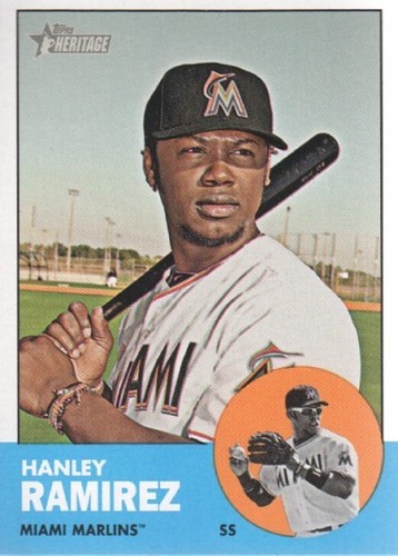 2012 Topps Heritage Baseball #122 Hanley Ramirez | eBay