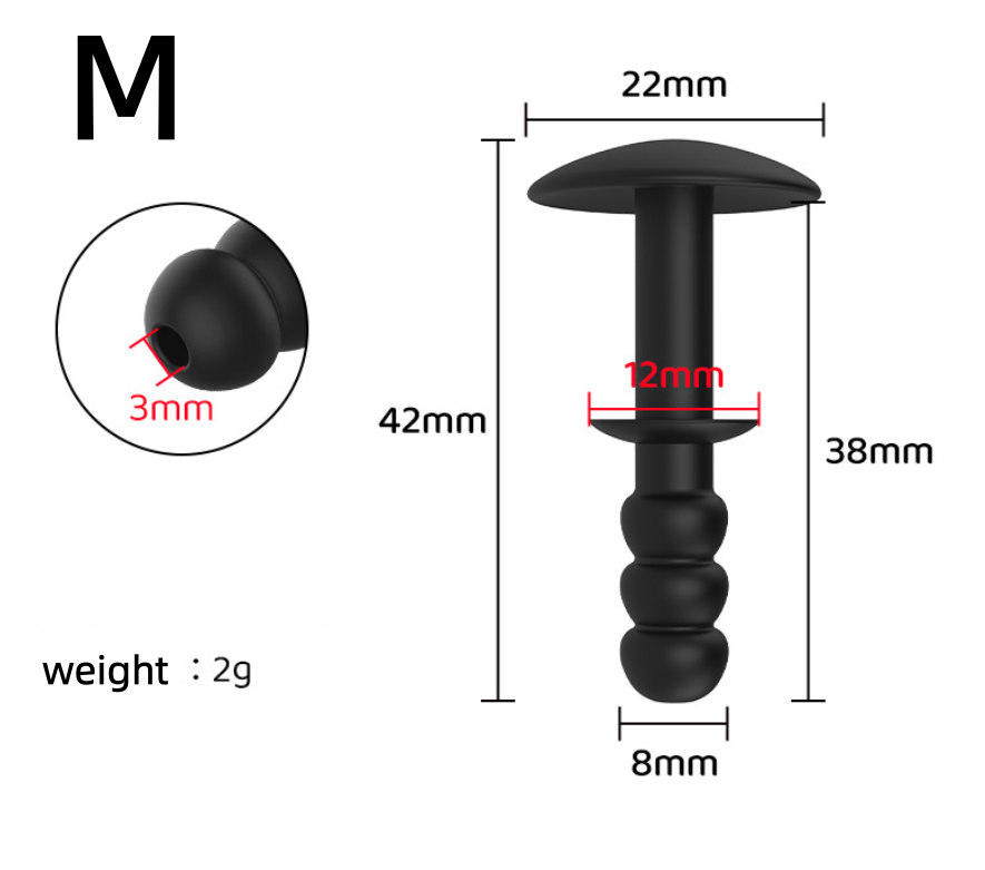 High Quality Soft Silica gel Plug Urethra Stretching Urethral Dilators ...