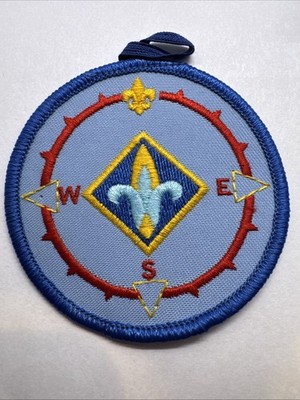 BSA Webelos Compass Dangler Patch | eBay