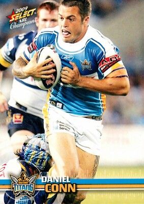 2009 GOLD COAST TITANS NRL Card DANIEL CONN | eBay Australia