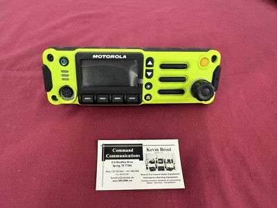 MOTOROLA APX HIGH IMPACT GREEN O2 CONTROL HEAD APX6500 APX7500 APX8500 ...