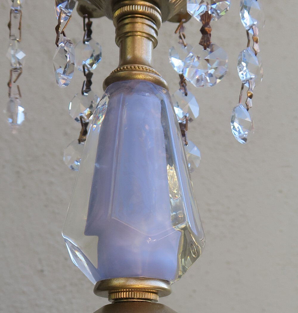 Purple Swag Chain Lamps Wicker Swag Lamp Etsy