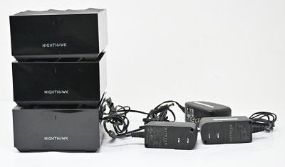 Netgear Nighthawk Mesh Wi-Fi 6 Router MR60 + 2 Satellites MS60 | eBay