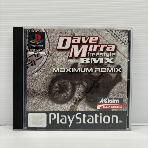 Dave Mirra Freestyle BMX Maximum Remix PS1 PlayStation 1 PAL Free ...