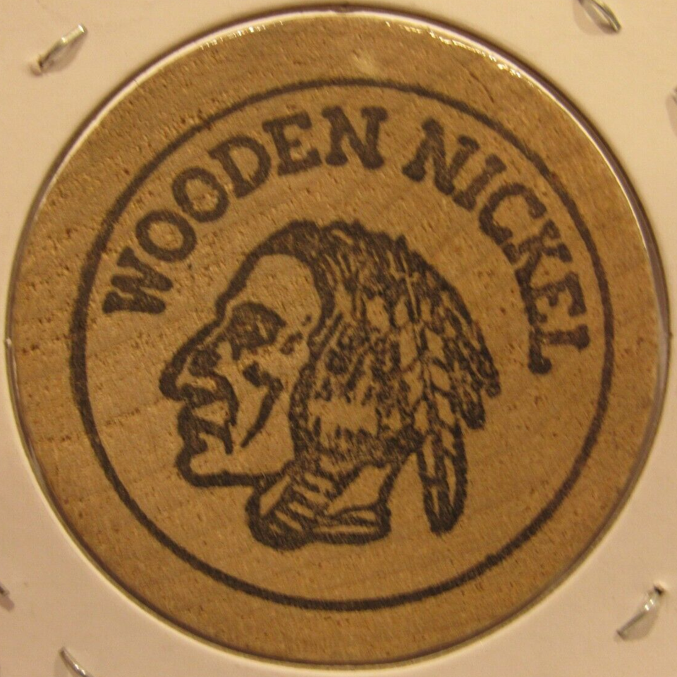 1978 Maui, HI Coin Club Wooden Nickel - #1 Token Hawaii | eBay