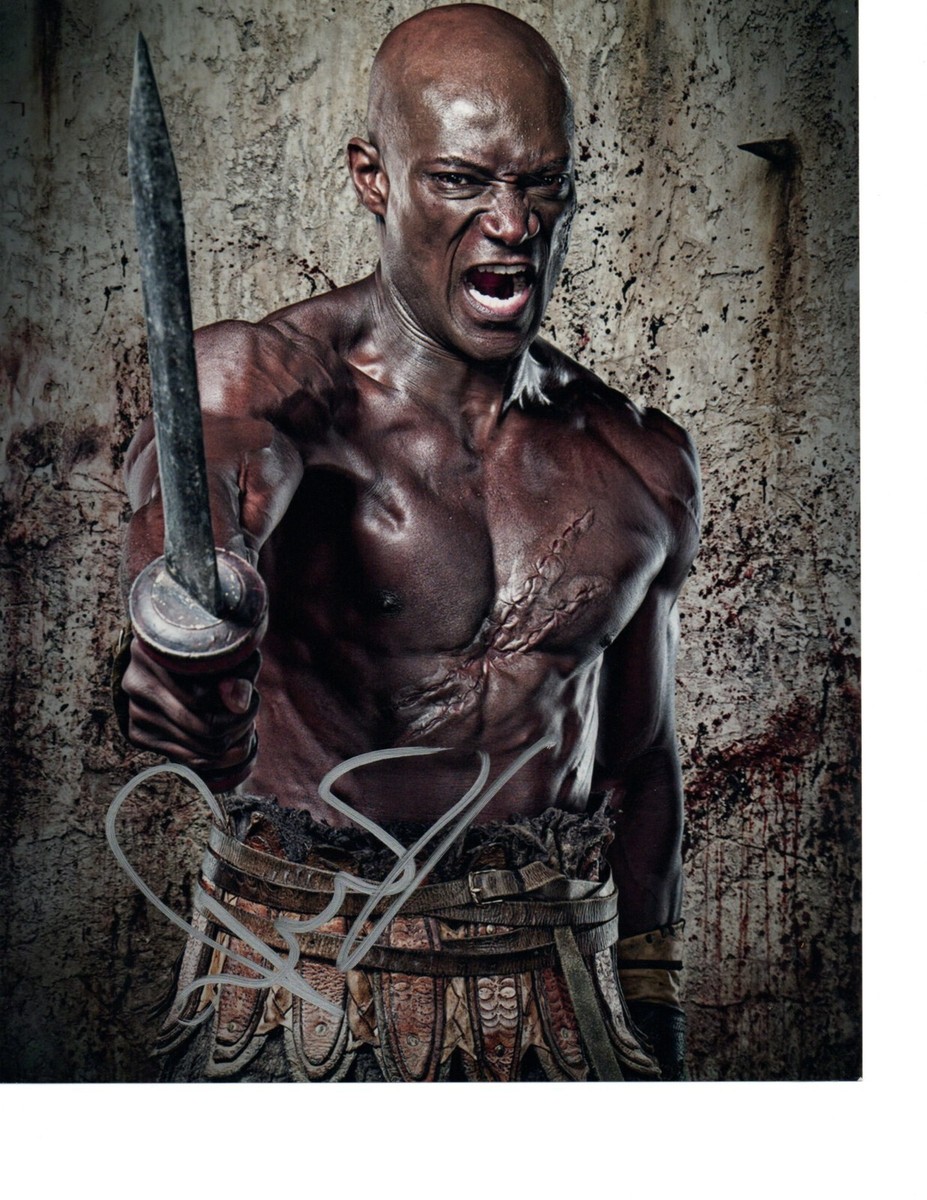 Peter Mensah Spartacus Peter Mensah In Spartacus 8"x10" Signed
