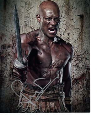 Peter Mensah in Spartacus 8"x10" Signed Autograph Photo | eBay