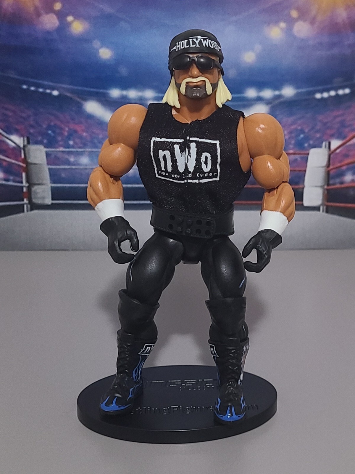 WWE Superstars Hollywood Hulk Hogan NWO Action Figure Series 1 Mattel ...