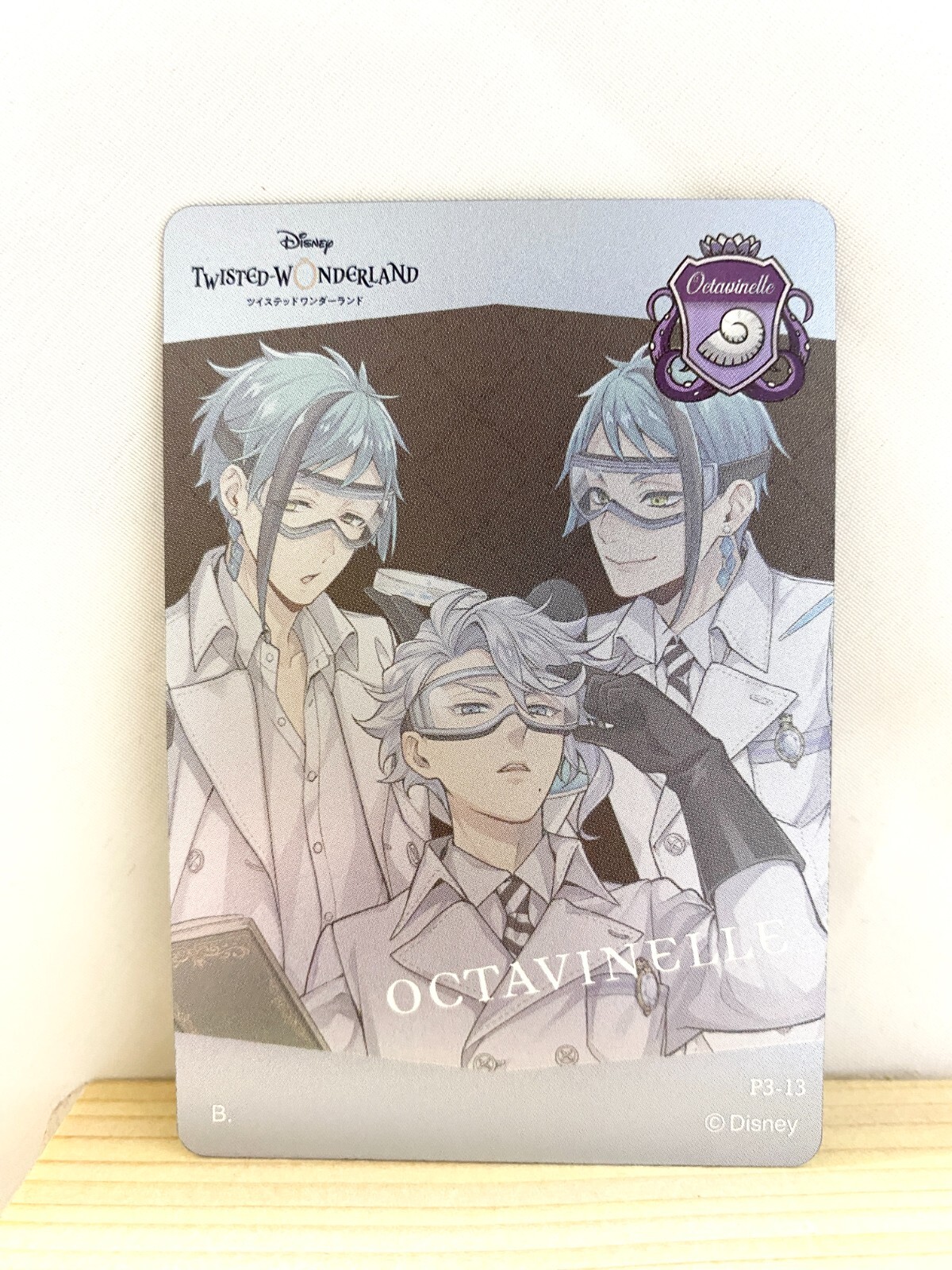 Disney Twisted Wonderland OCTAVINELLE Trading Card Walt Disney Japan ...