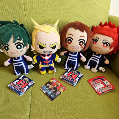My Hero Academia Plush Set of 4 NAMCO Limited Super Rare MHA Stuffed ...