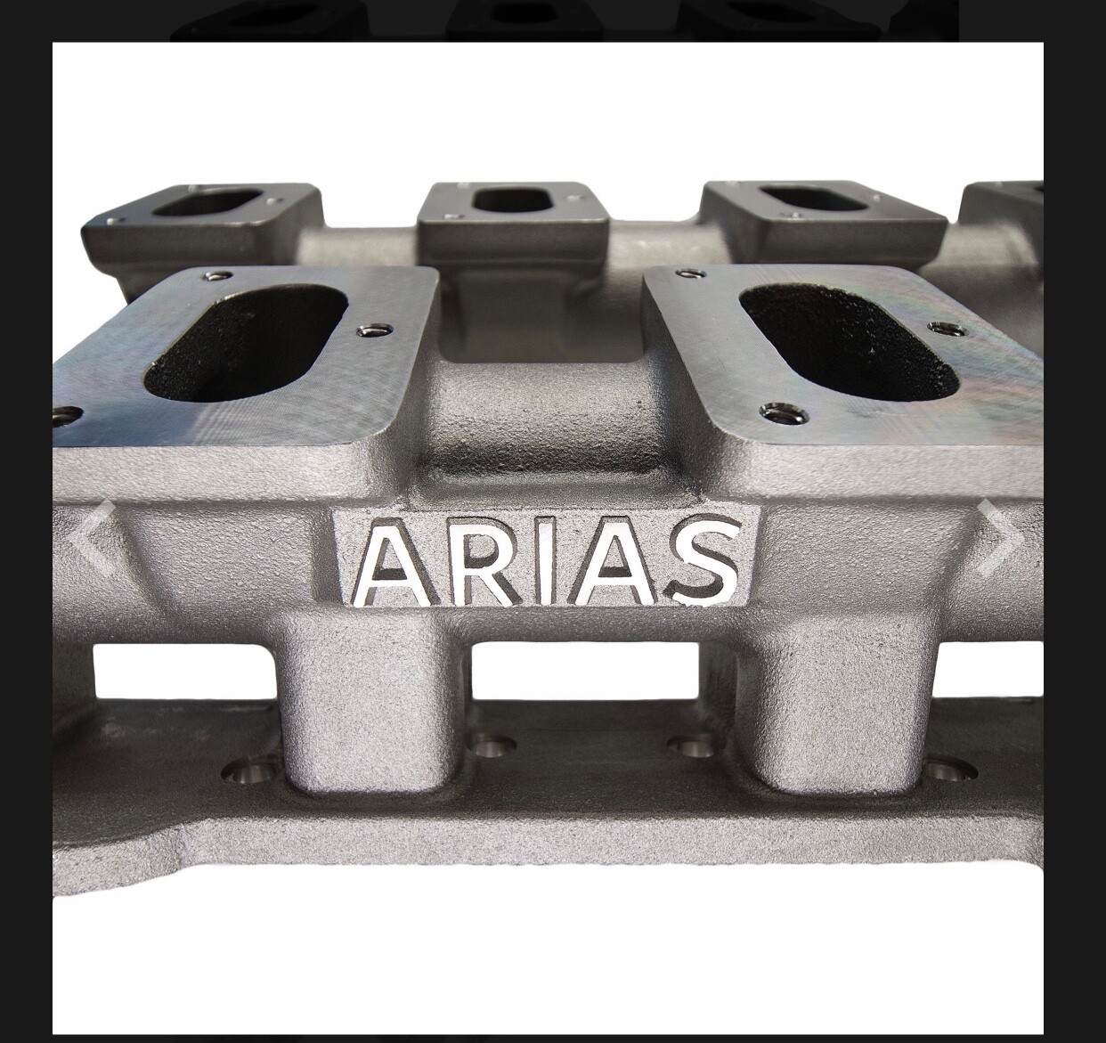 OUT OF PRODUCTION Arias Hemi / Poly 8X2 Log Intake Manifold | eBay