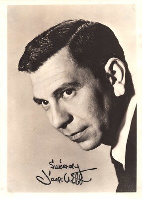 Jack Webb Actor Television Producer Director Screenwriter Vintage 5" x ...