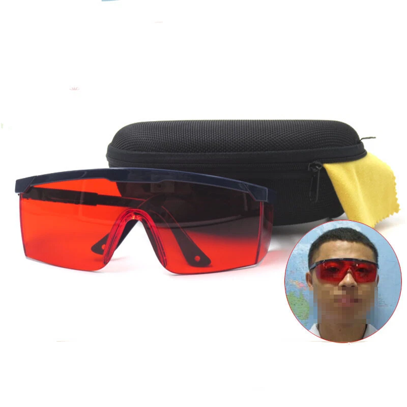 Red Lens Safety Glasses