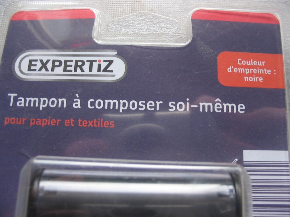 Tampon encreur à composer soi-même de la marque EXPERTIZ. Neuf! | eBay
