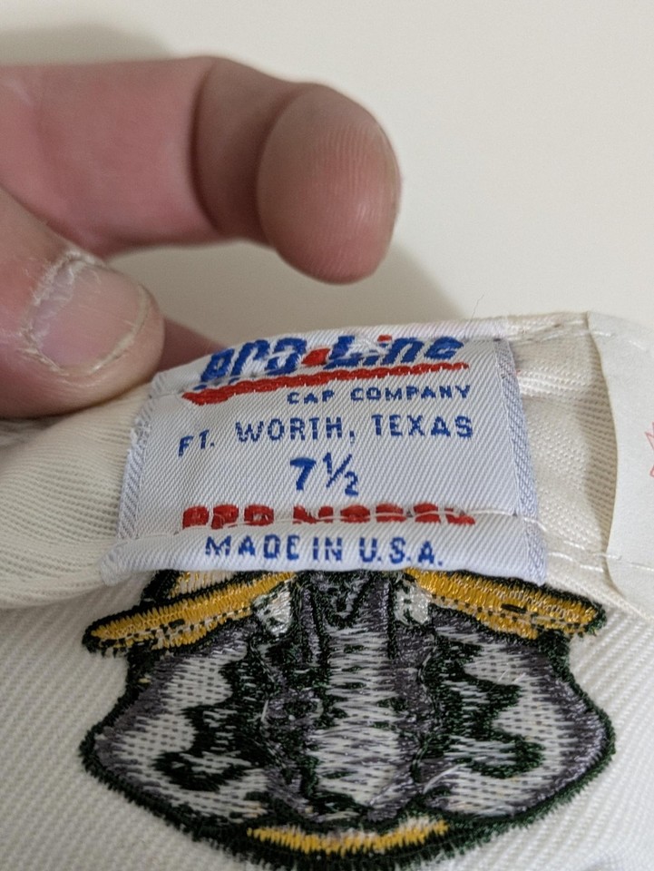 Vintage West Michigan Whitecaps Hat Men Fitted 7 1/2 White MILB ...