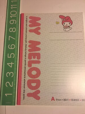 Sanrio Original 2011 Hello Kitty Lined Paper Journal Notebook School ...