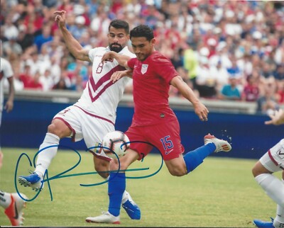 CRISTIAN ROLDAN AUTOGRAPH SIGNED 8X10 PHOTO SEATTLE SOUNDERS FC USA ...