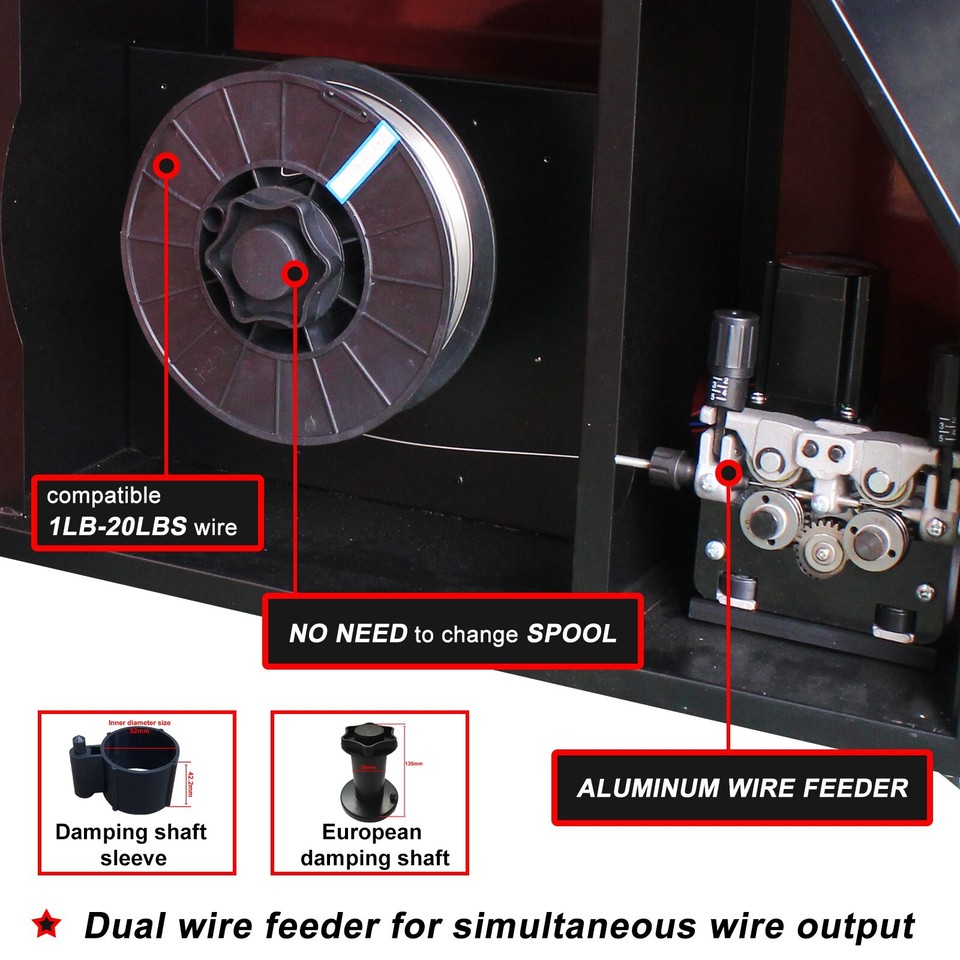 2000W Laser Welding Machine Double wobble 4IN1 Laser Welder Rust Paint ...