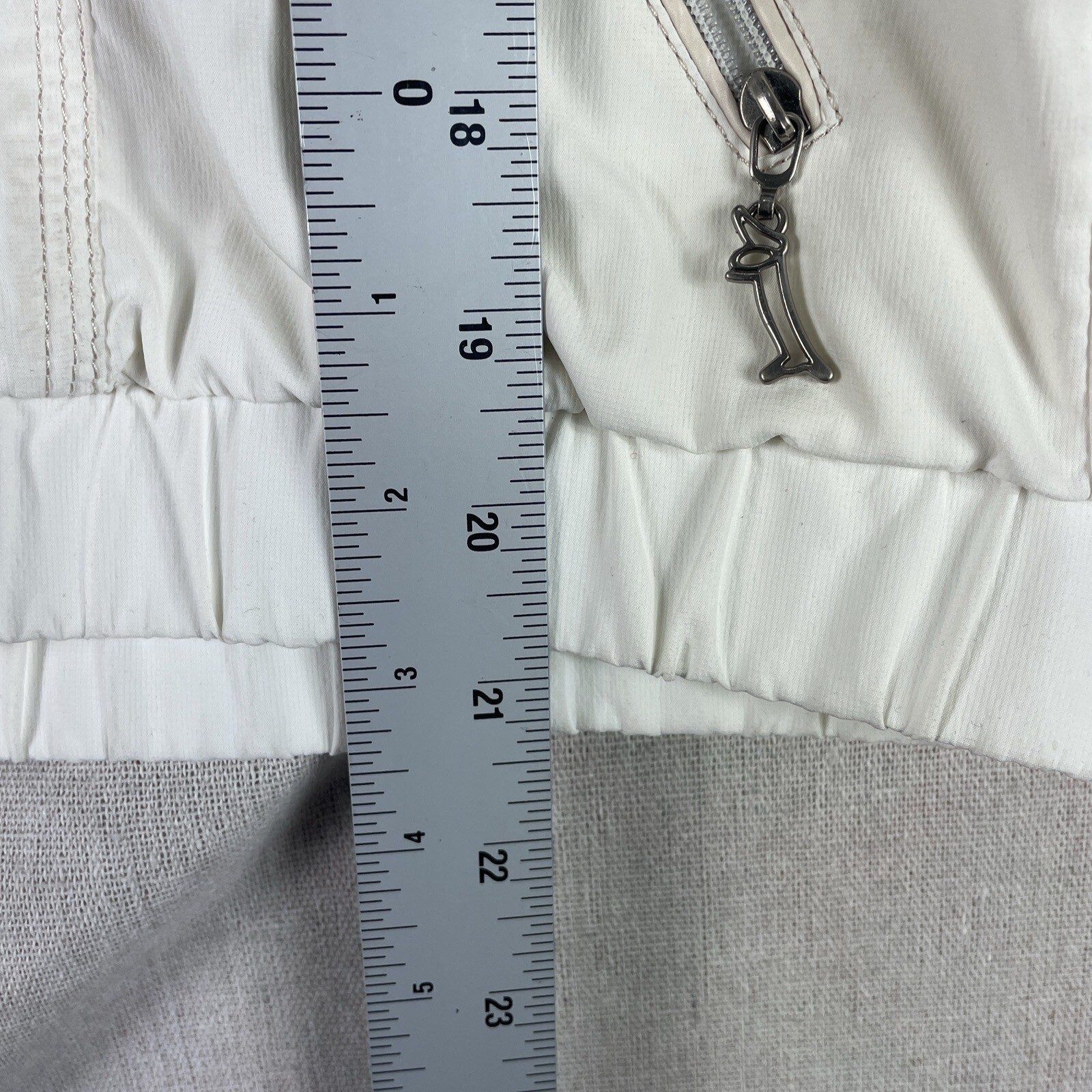 Louis Castel Paris Women’s Windbreaker Golf Jacket Sz 90 Ivory Small ...