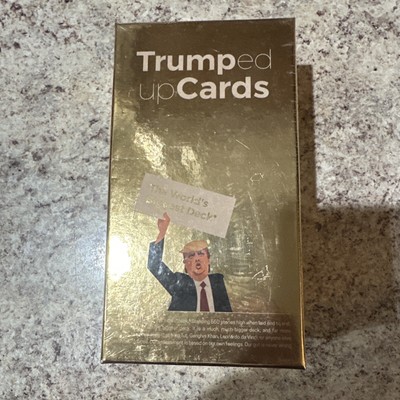 Trumped Up Cards Box The World's Biggest Deck, A Donald Trump Satire ...