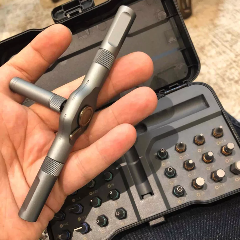 24 in 1 Magnetic Screwdriver Set, DIY Ratchet Screwdriver Set, Multi ...