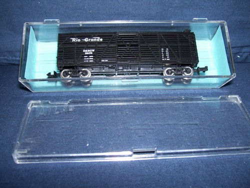 Atlas Denver & Rio Grande W. 40 Ft. Stock Car #3522-2.00 Used N Scale ...