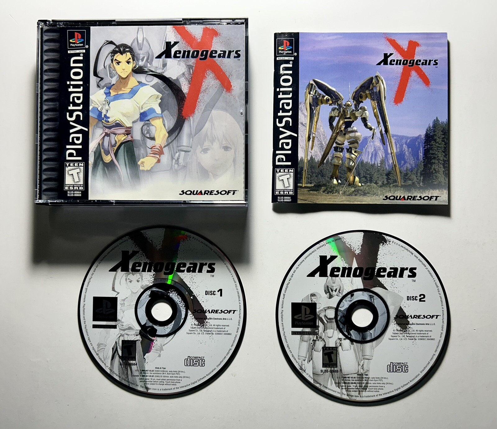 Xenogears (PlayStation 1 PS1)Works Complete CIB w/ Reg🔥Nice Shape Ships ...