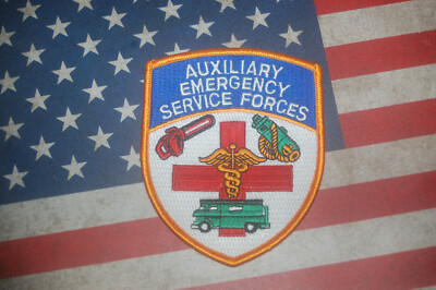 NYPD Auxiliary Emergency Service Forces Patch | eBay