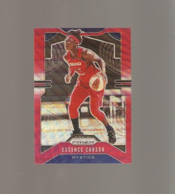 essence carson 2020 panini red wave wnba insert card,, | eBay