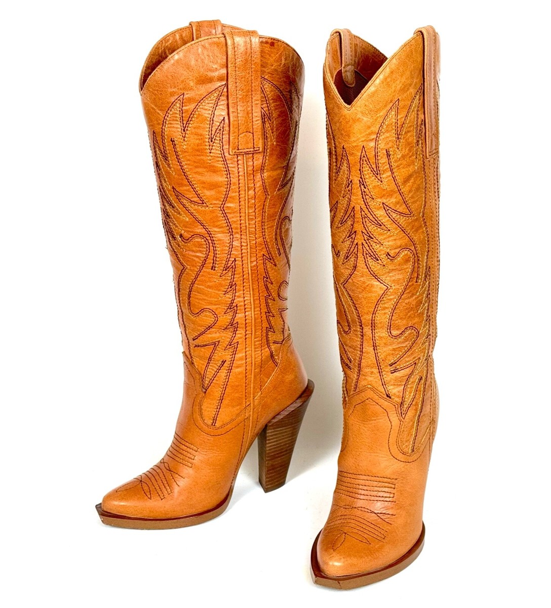 Jessica Simpson Red Cowboy Boots