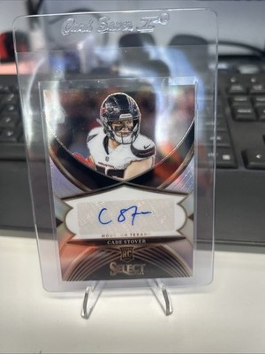 2024 Panini Select - Rookie Signatures Cade Stover #RSP-CSR Silver ...