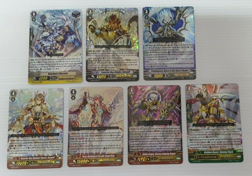 Bushiroad Cardfight Vanguard V-SS09 Gold Beschützer Set (1 Von Jedem ...