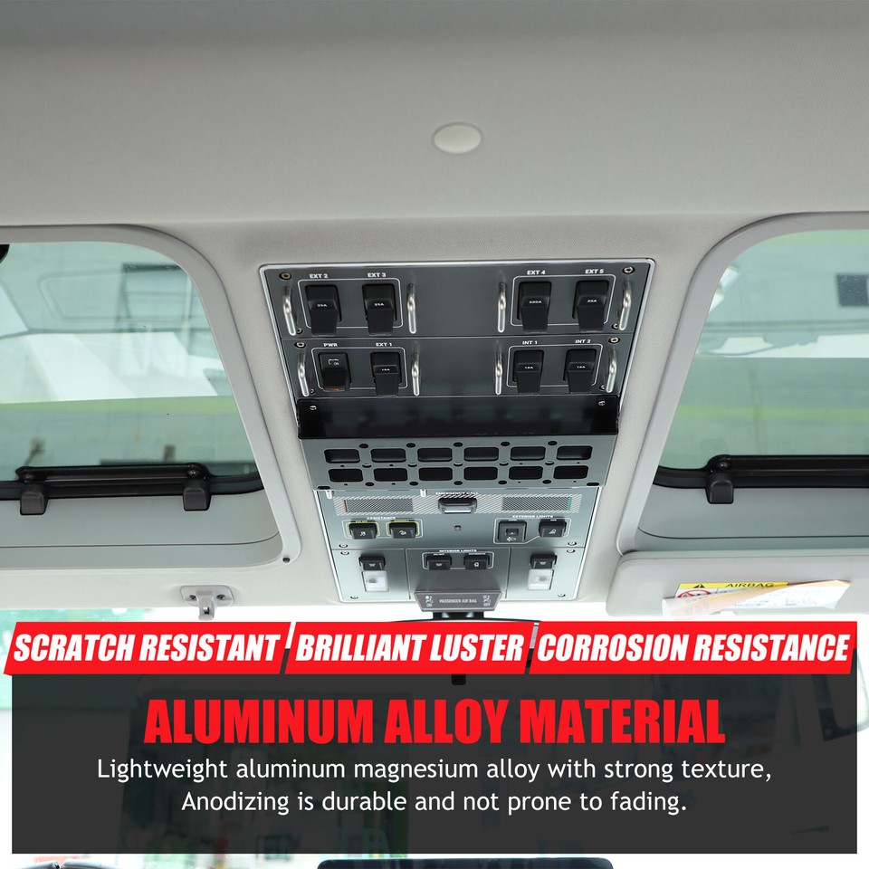 Front Upper Storage Overhead Console Box Trim For Ineos Grenadier 2022 ...