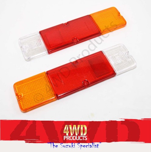Tail Light Lens SET - Suzuki Sierra SJ40 SJ50 SJ70 SJ80 Maruti MG ...