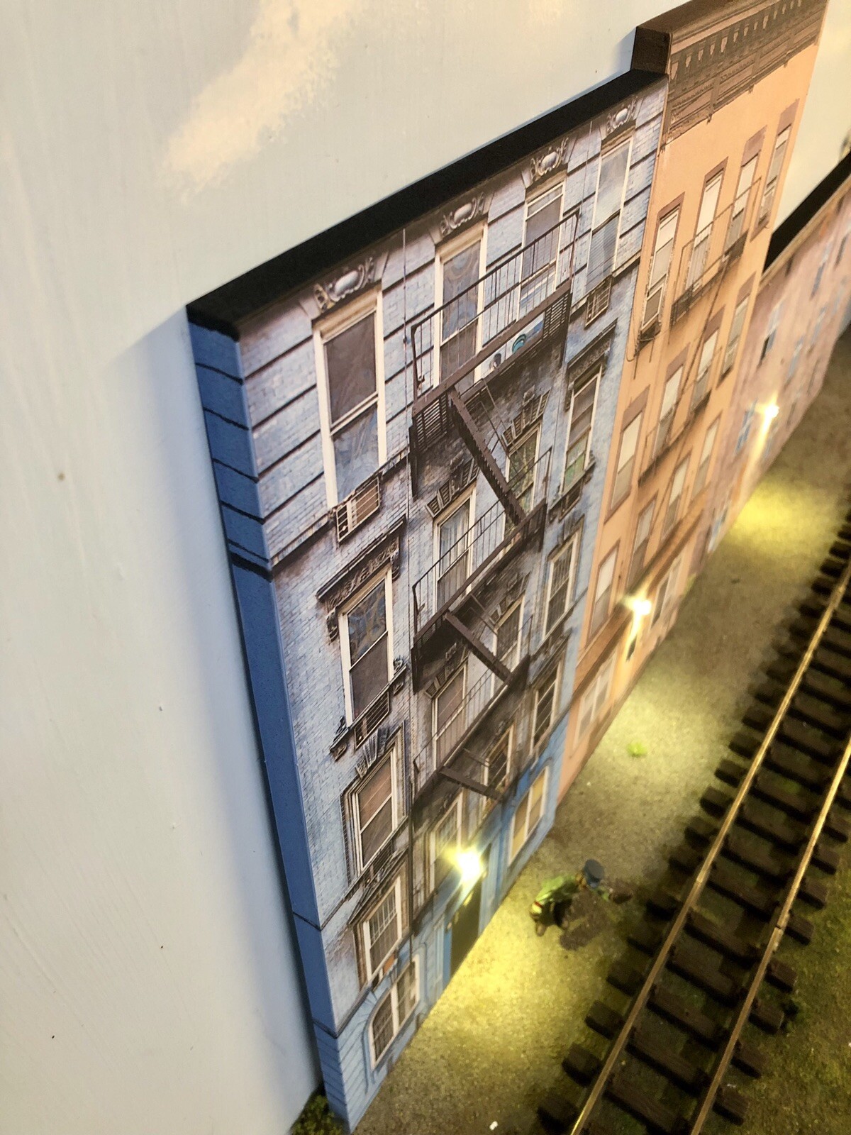 *G Scale Scratch Built "APARTMENT #1" LED Building Front Flat - MTH LGB ...